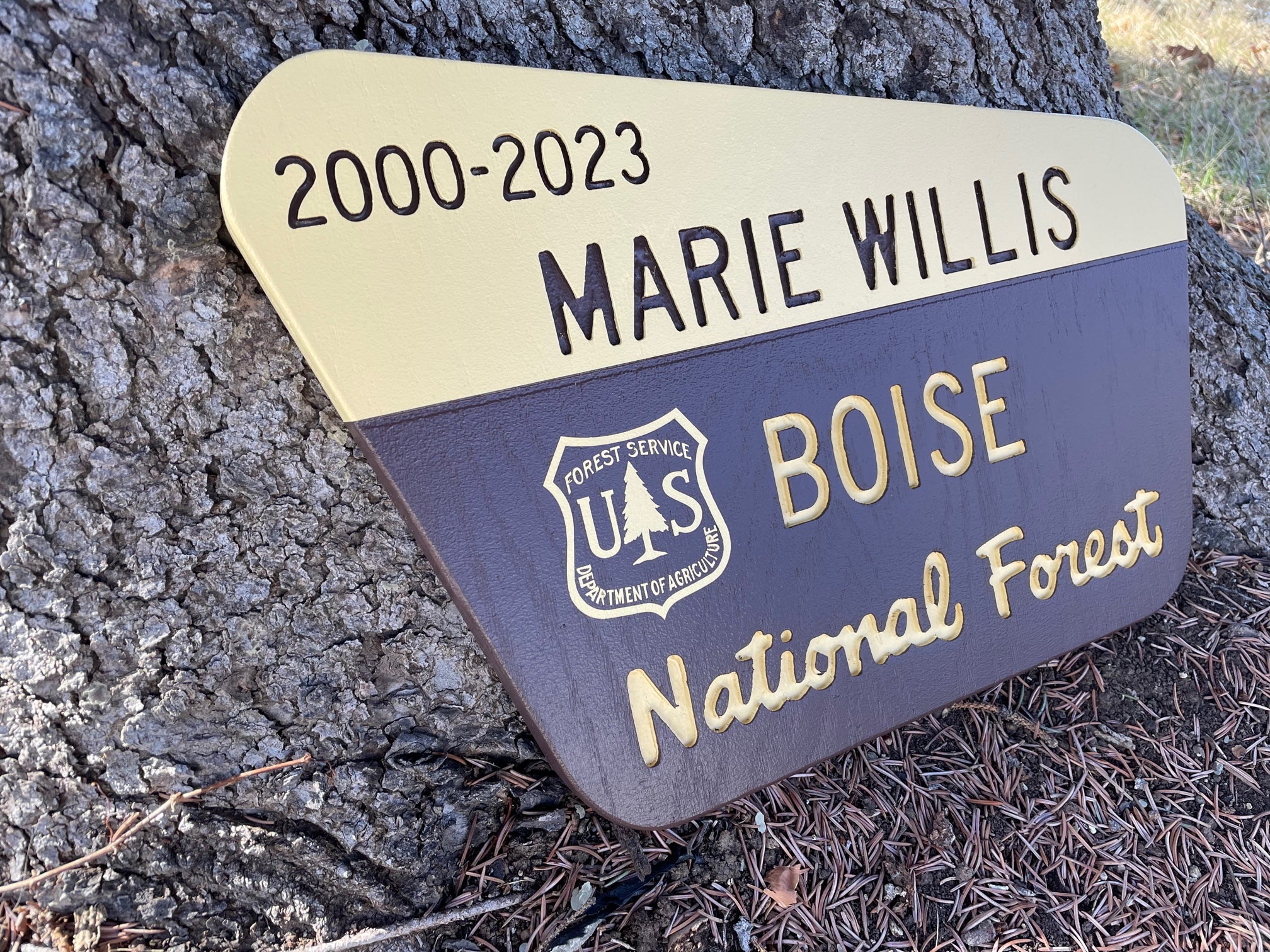 National Forest Service Sign